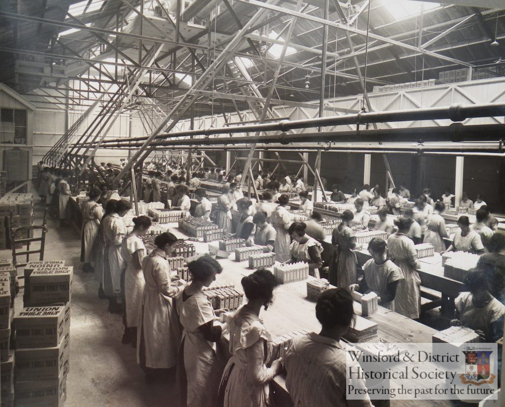 Vacuum works packing Union salt