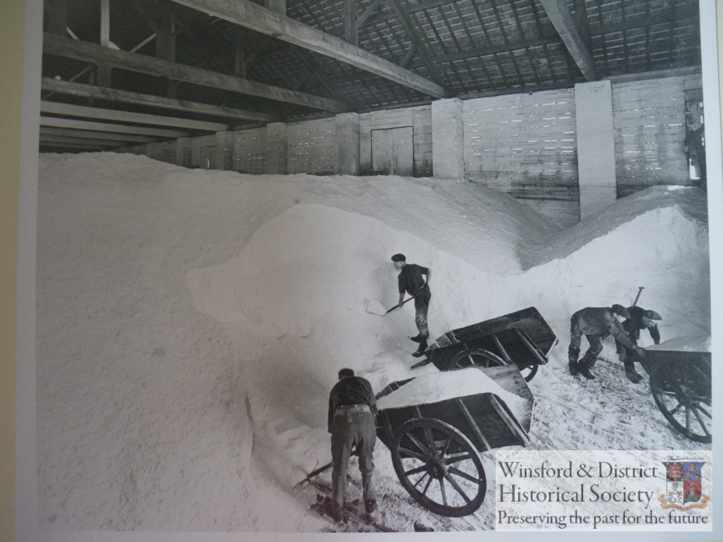 Newbridge fishery salt store and carts